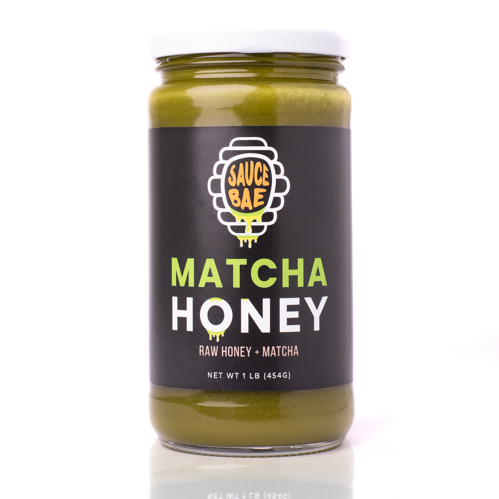 Matcha Raw Honey – Sauce Bae